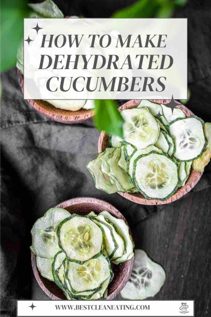 How to Dehydrate Cucumbers for Chips - Best Clean Eating