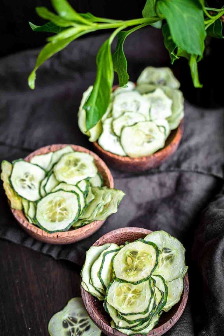 How to Dehydrate Cucumbers for Chips - Best Clean Eating