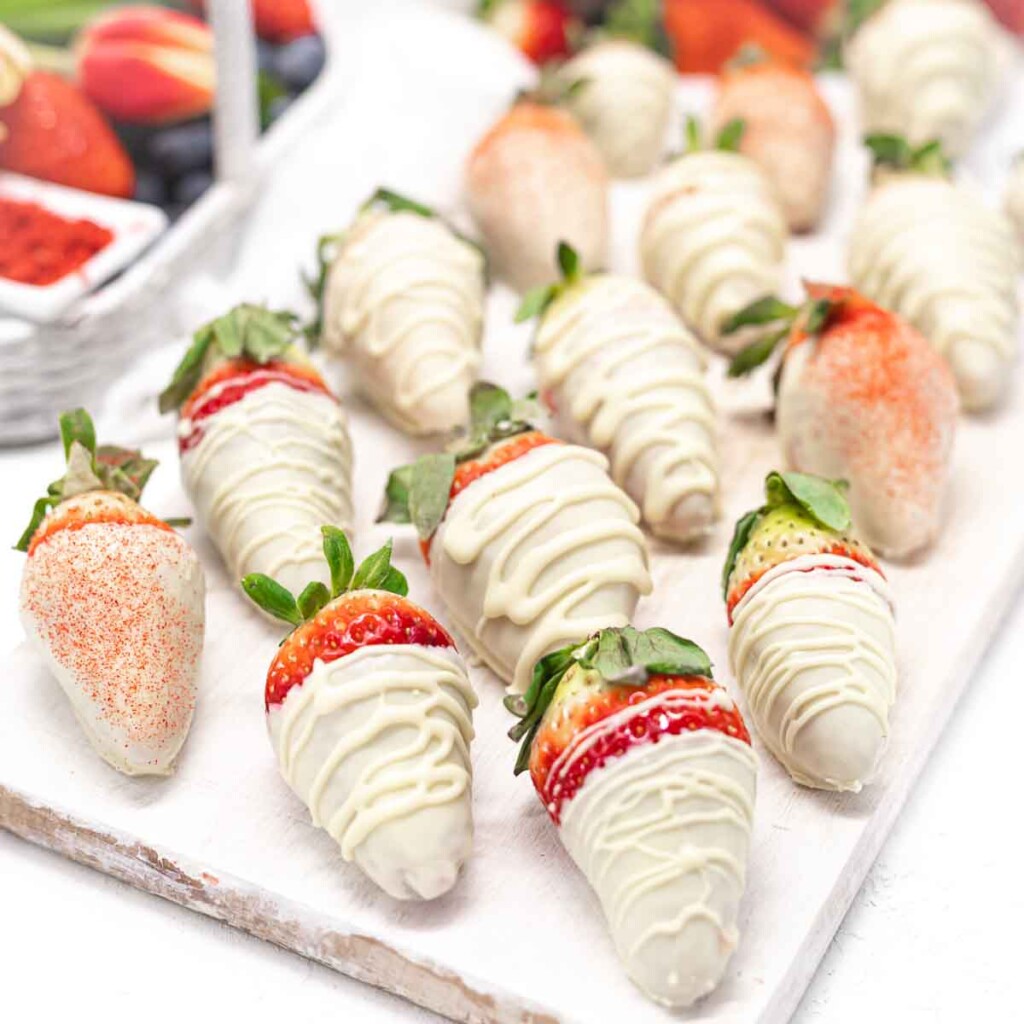 White Chocolate Covered Strawberries Recipe - Best Clean Eating