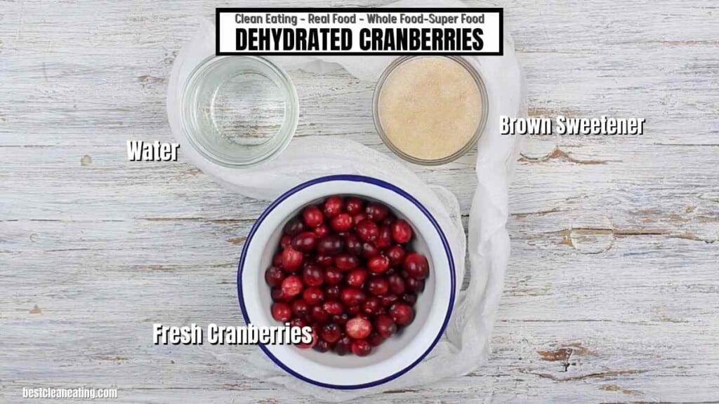Dehydrated Cranberries Recipe - Best Clean Eating