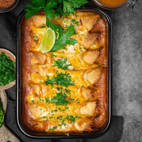Chicken Gluten Free Enchiladas Recipe - Best Clean Eating