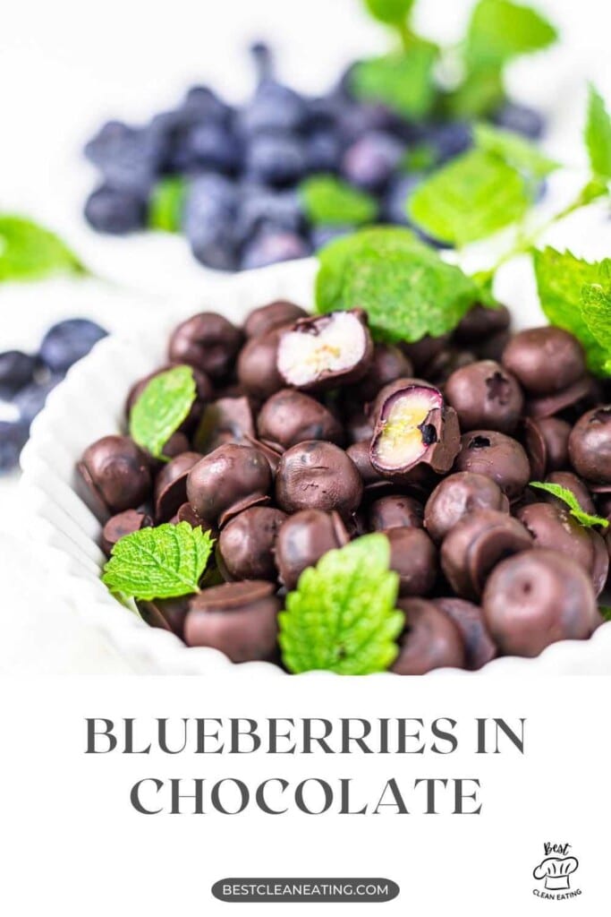 Blueberries In Dark Chocolate - Best Clean Eating
