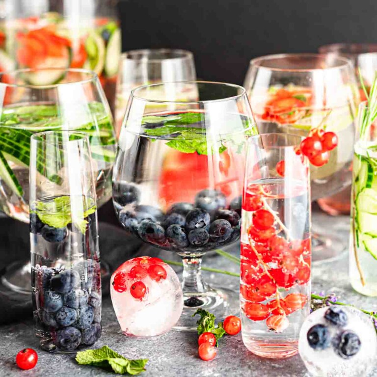 Fruit Flavored Water aka Fruit Infused Water Recipe - Best Clean Eating