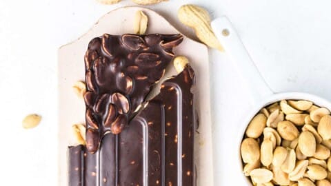Easy To Make Peanuts Chocolate Bar - Best Clean Eating