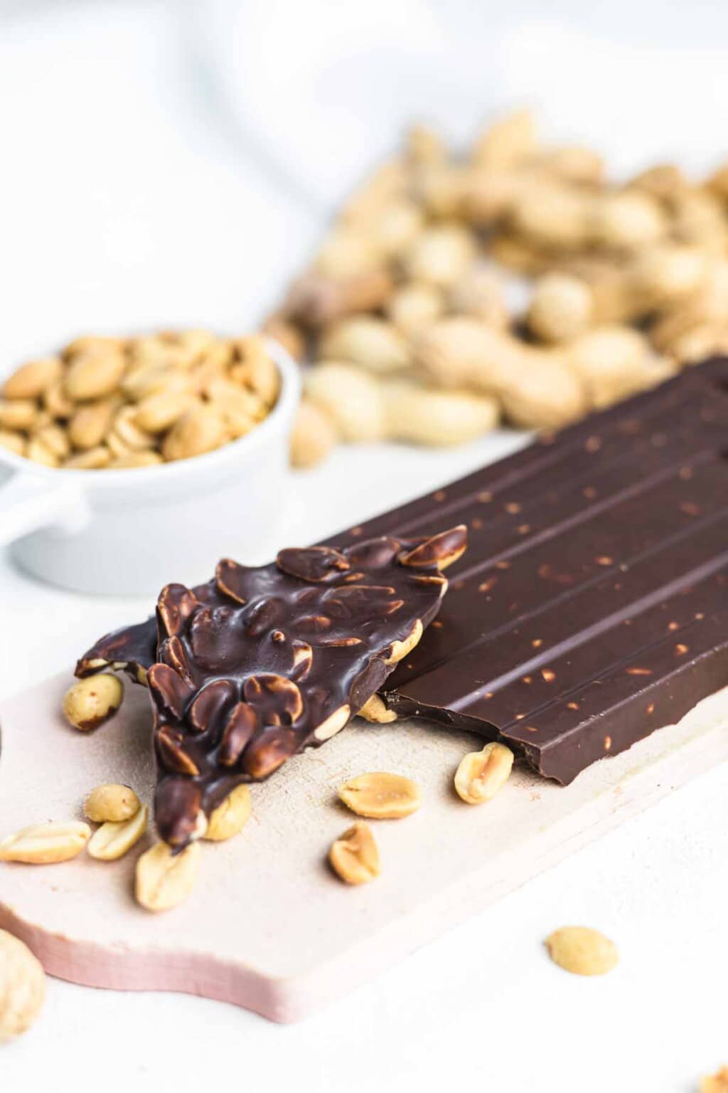 Easy To Make Peanuts Chocolate Bar - Best Clean Eating