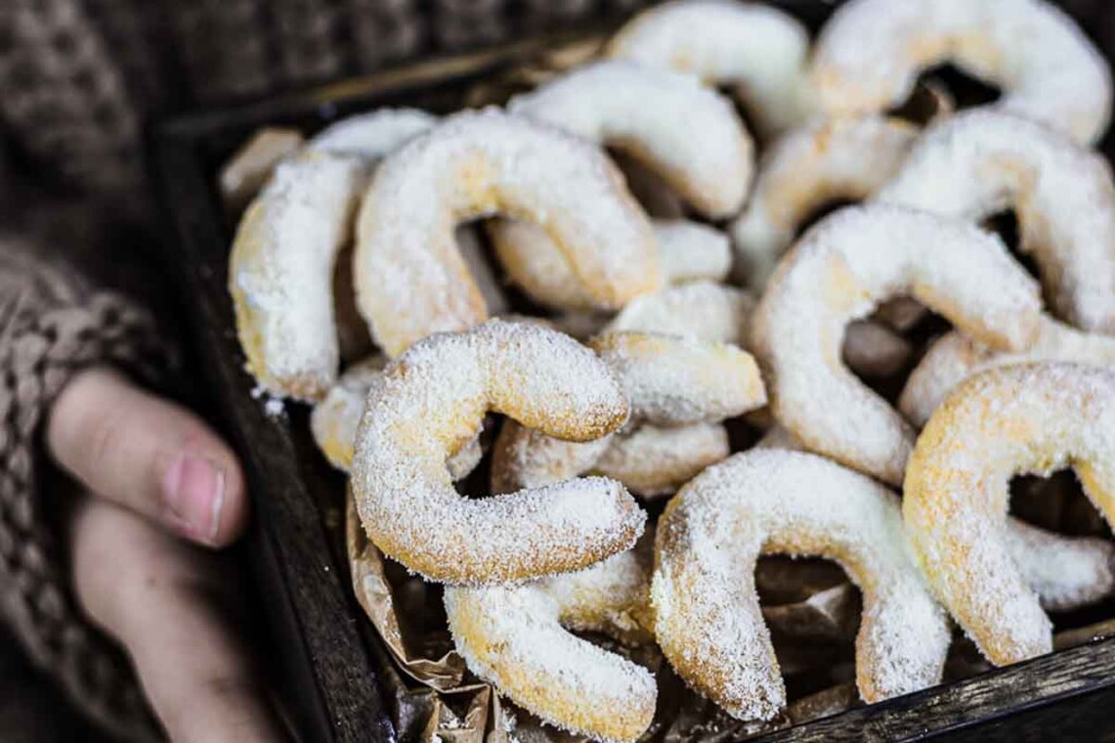Almond Horn Cookies - Best Clean Eating
