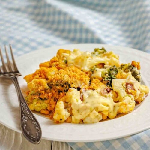 Broccoli and Cauli Bake - Best Clean Eating