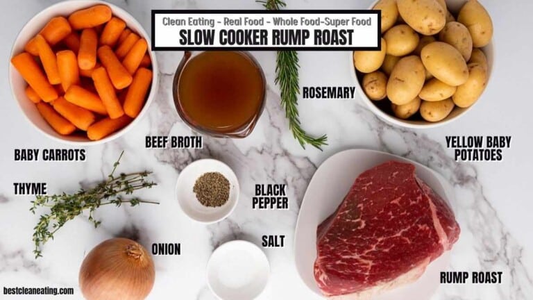 Slow Cooker Rump Roast - Best Clean Eating