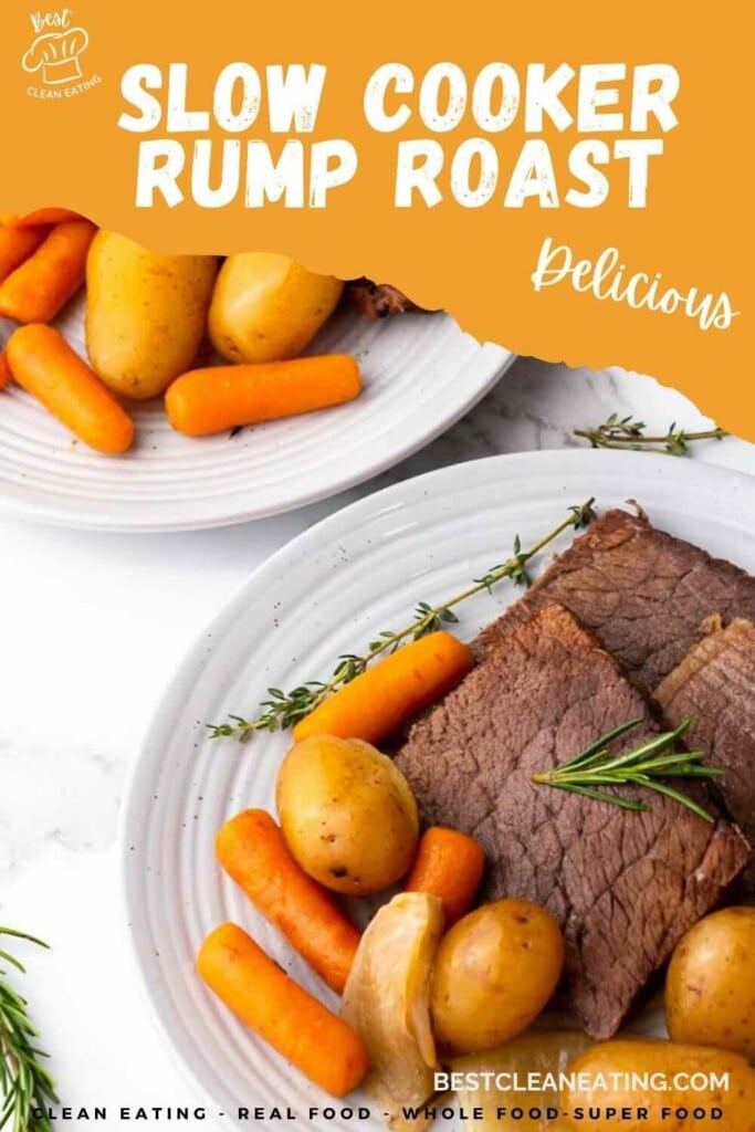 Slow Cooker Rump Roast - Best Clean Eating