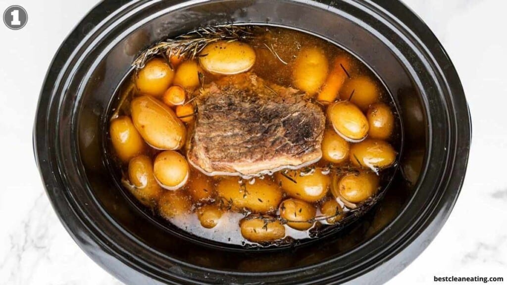 Slow Cooker Rump Roast - Best Clean Eating