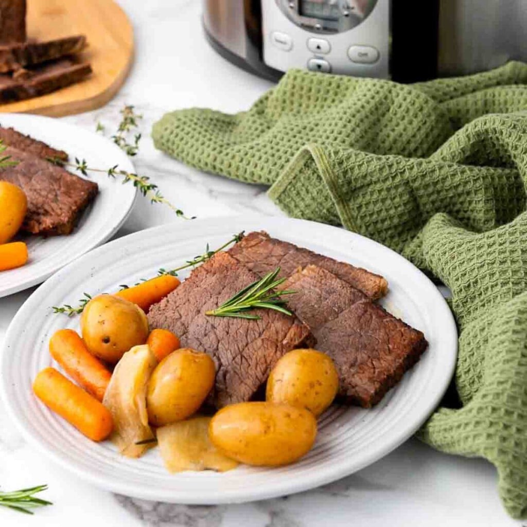 Slow Cooker Rump Roast - Best Clean Eating