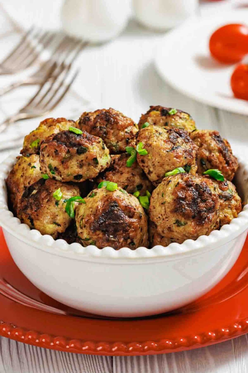 Simple Chicken Poppers with Zucchini - Best Clean Eating