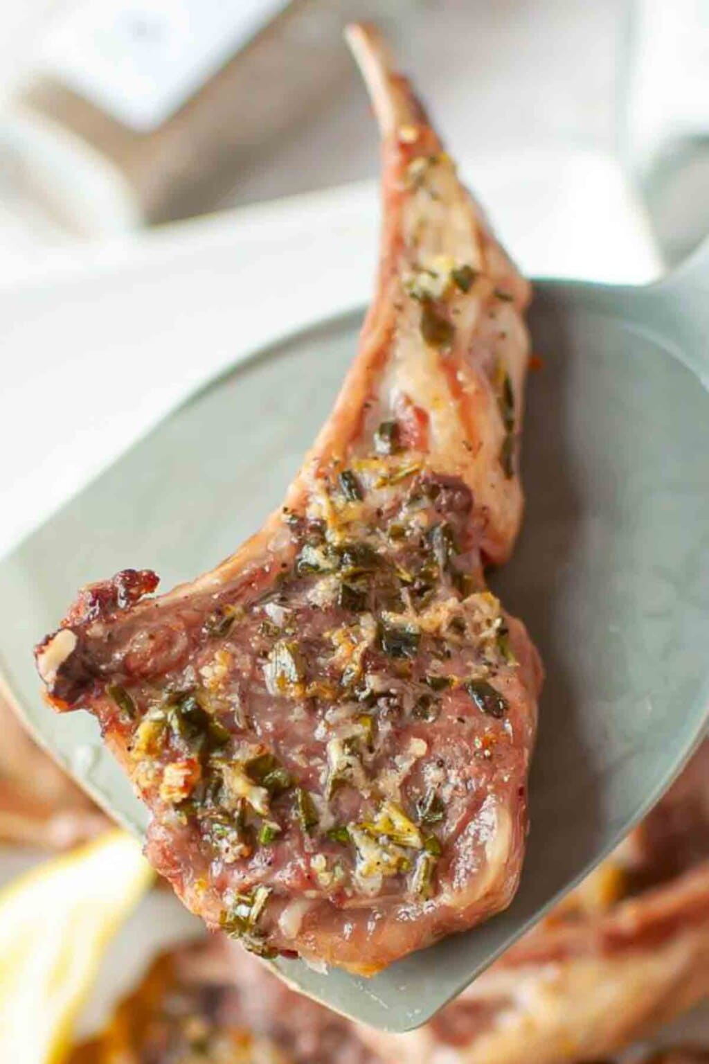 Oven Baked Lamb Chops - Best Clean Eating