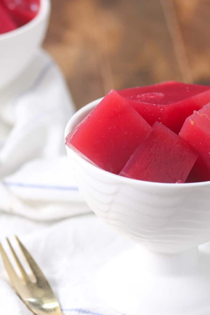 Raspberry Jello - Best Clean Eating